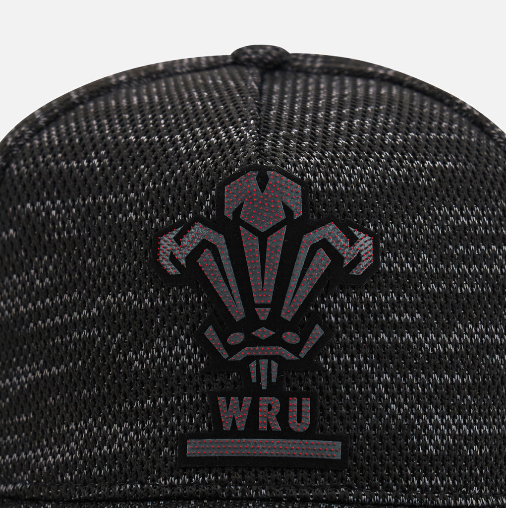 Welsh Rugby Black Trucker Cap | The Rugby Shop