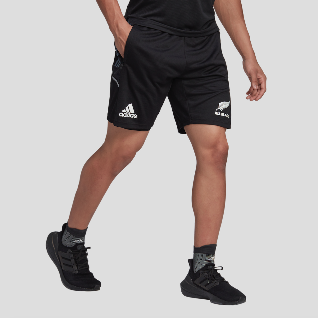 adidas All Blacks 2022 Mens Gym Shorts | The Rugby Shop