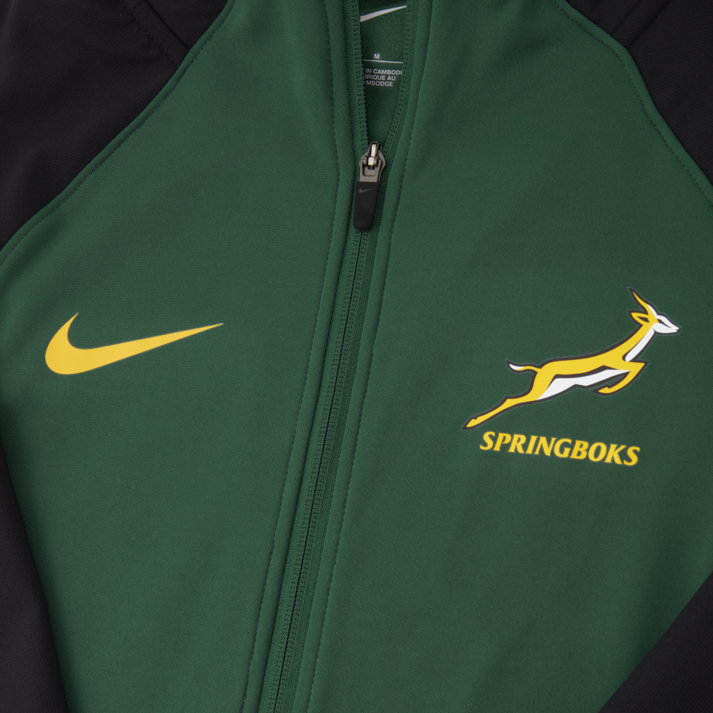 Springboks Mens Nike Training Hoodie FZ | The Rugby Shop