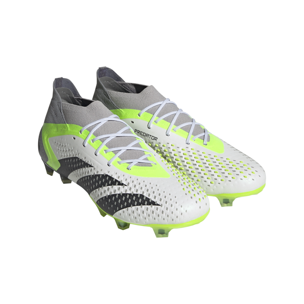 adidas Predator Accuracy.1 Firm Ground - White | The Rugby Shop