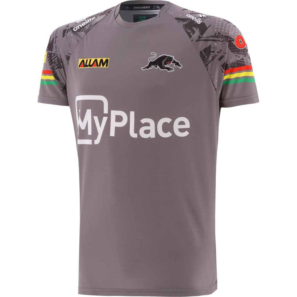 2024 Panthers Men's Alternative Training Tee | The Rugby Shop