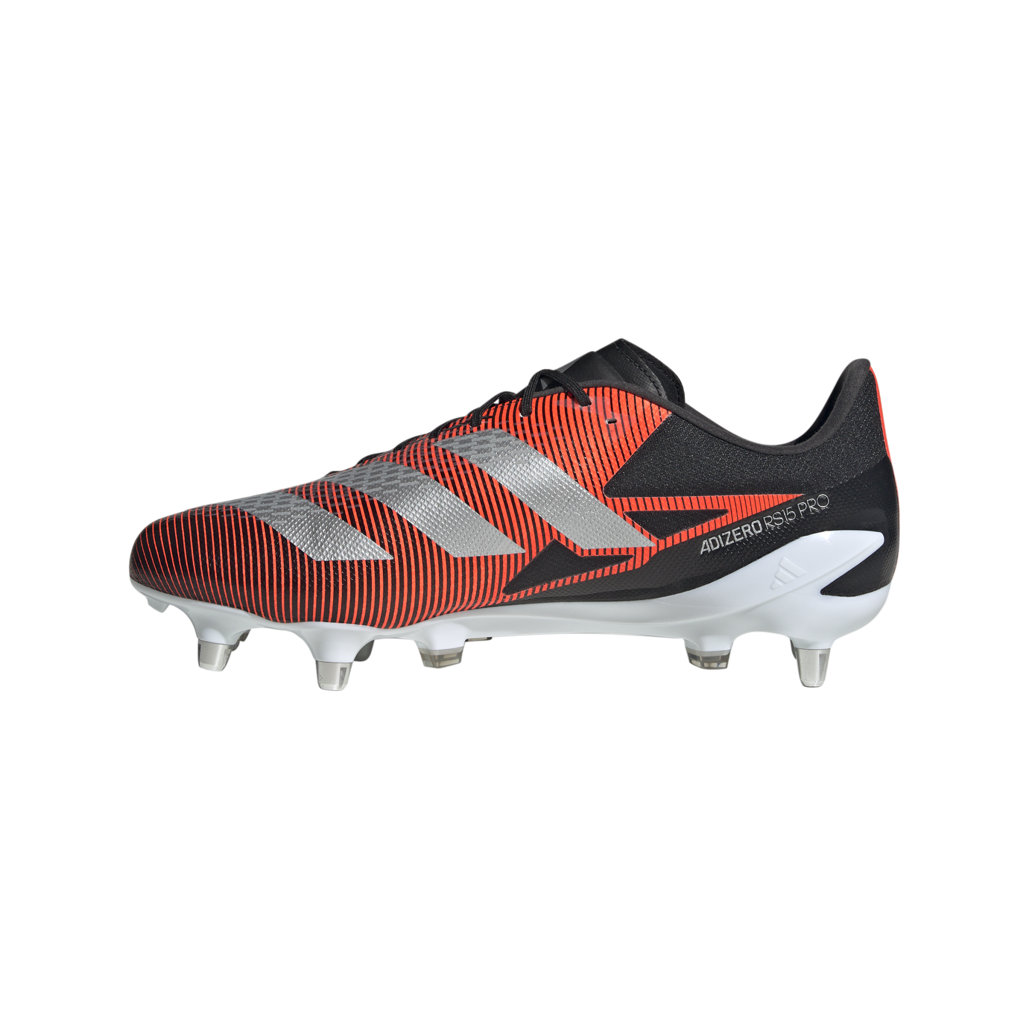 Adizero RS15 Ultimate Rugby Boots (SG) – Black/Red | The Rugby Shop