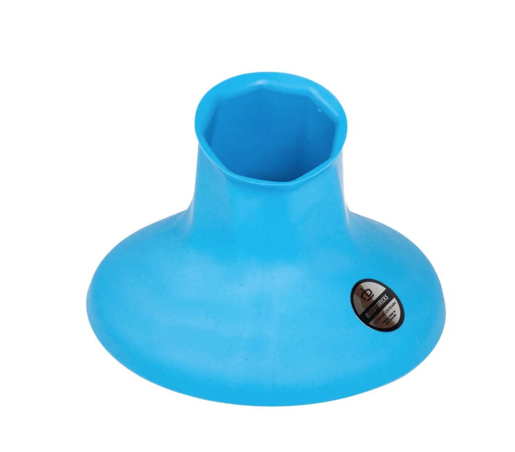 Rugby Bricks RB Vortex Mid Cut Kicking Tee - Blue | The Rugby Shop