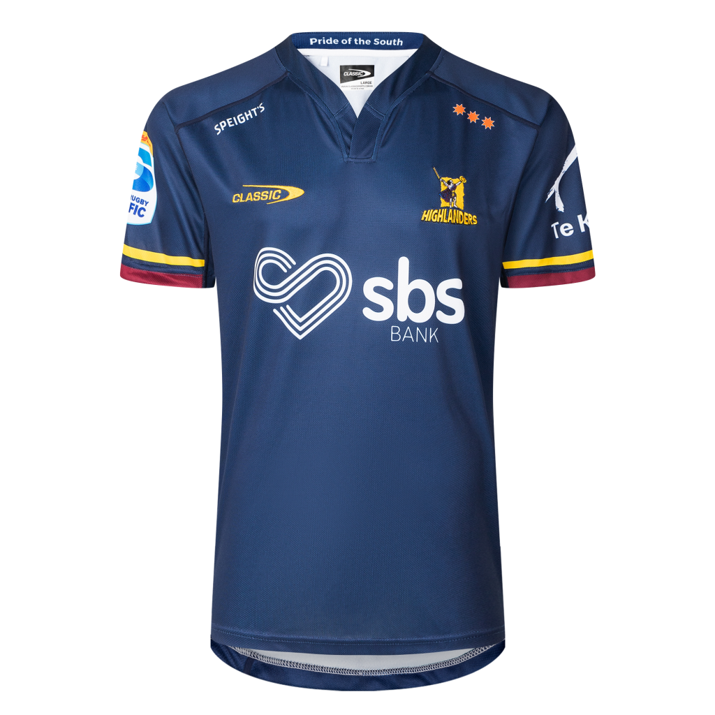 2025 Highlanders Men's Home Jersey | Super Rugby | The Rugby Shop