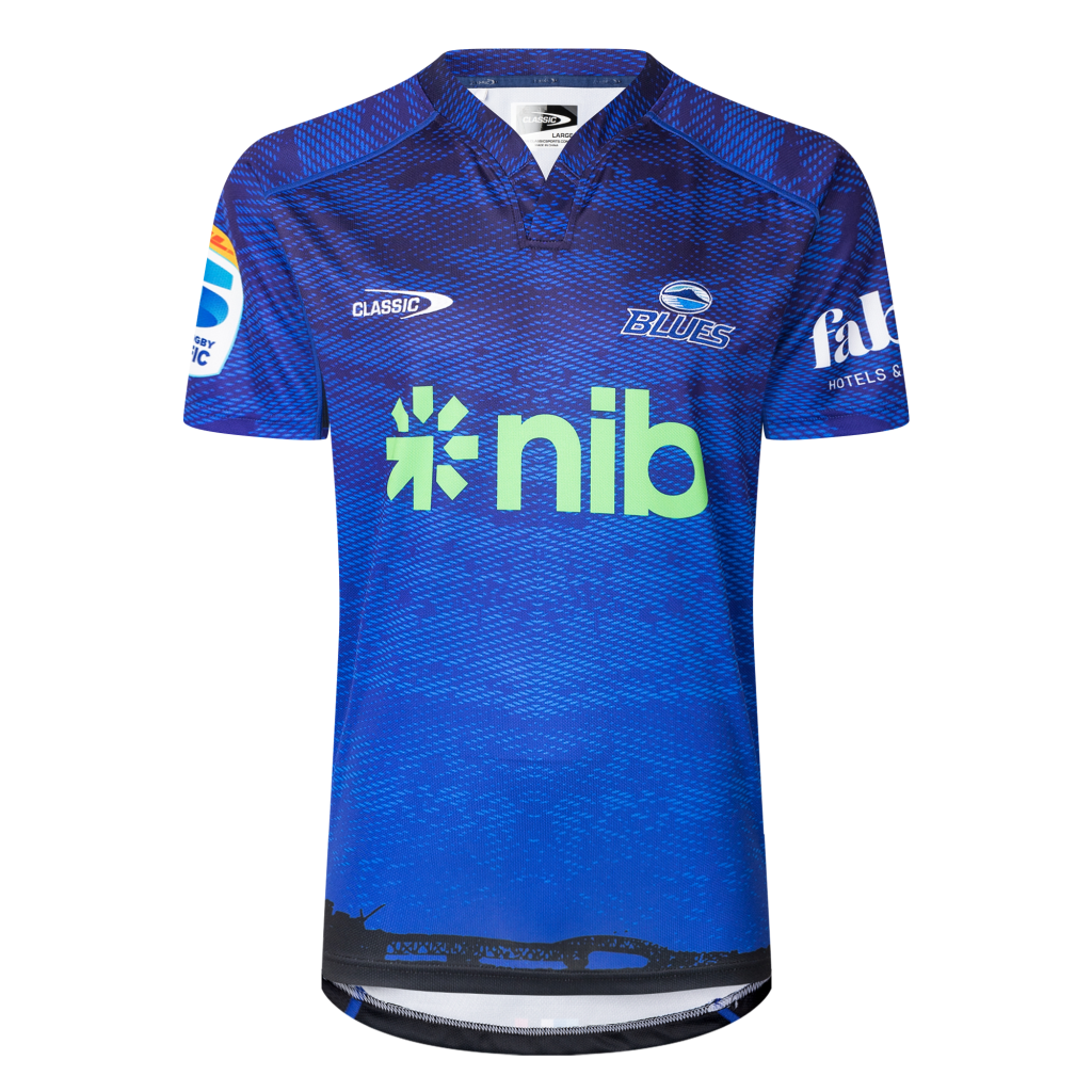 2025 Auckland Blues Home Jersey | The Rugby Shop